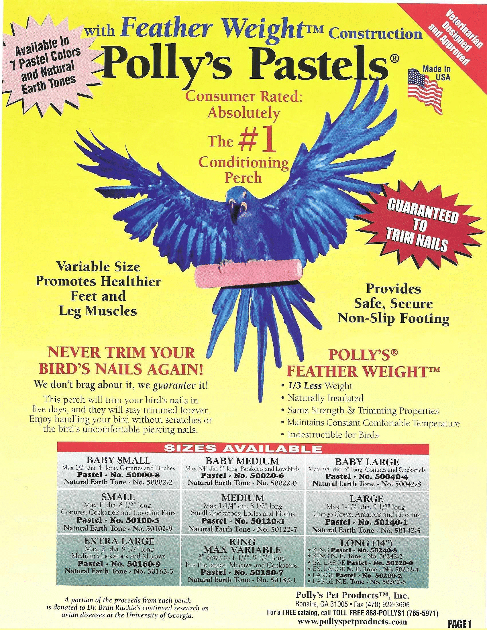 Brochures – Polly's Pet Products, Inc.